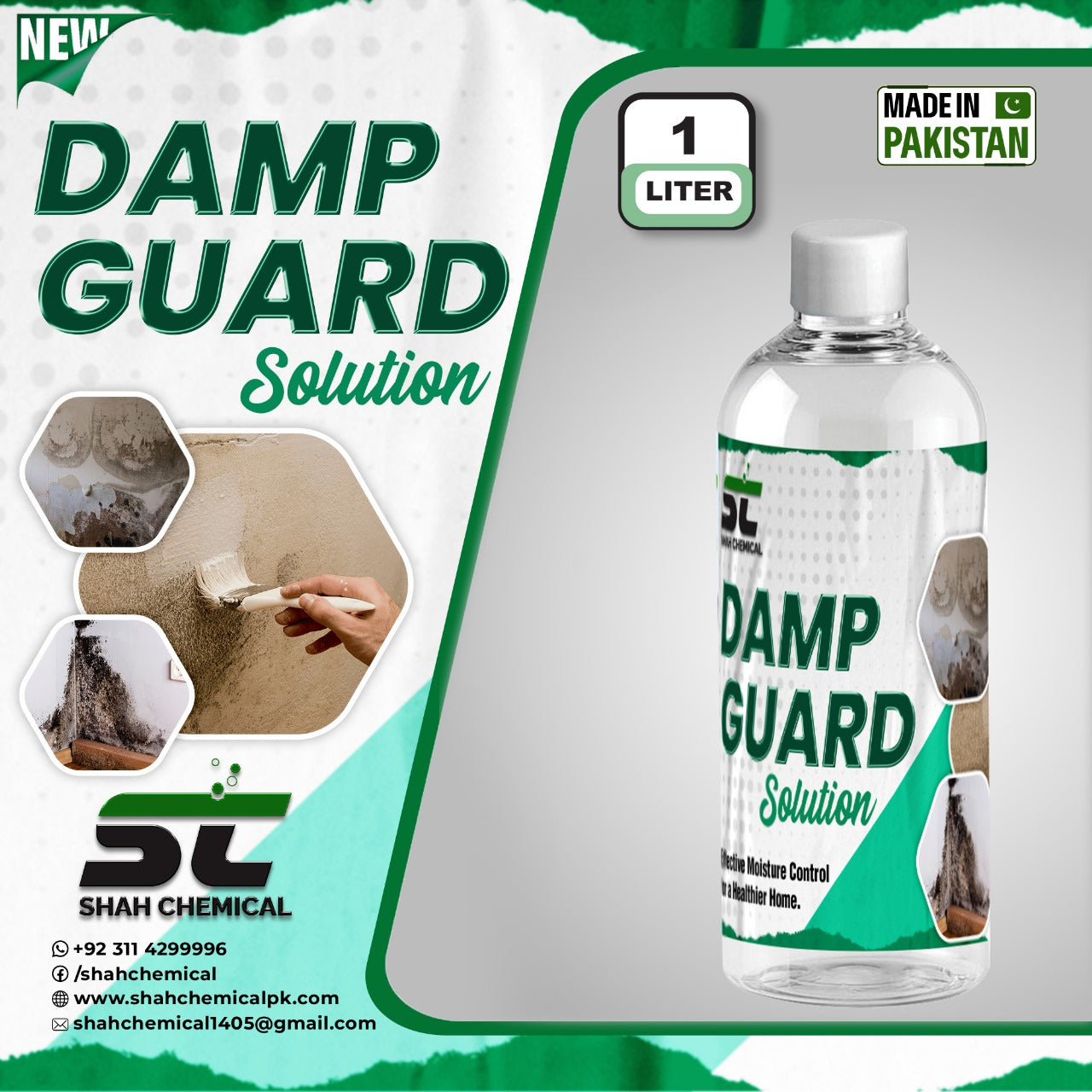 Damp Guard Solution - 1 litre – SHAH CHEMICALS