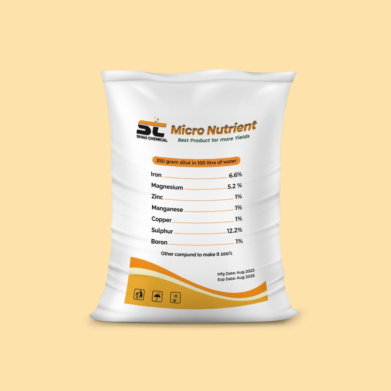 Micro Nutrient Fully Water Soluble Premium Fertilizer - 25 kg bag ...